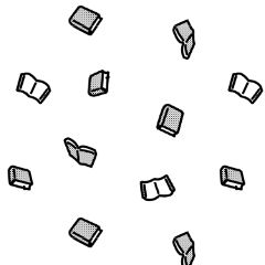 本のちらし柄2 - CLIP STUDIO ASSETS