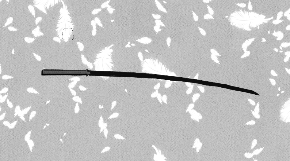 Samurai Katana sword (侍の刀) - CLIP STUDIO ASSETS