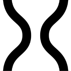 Two-Colour Wiggly Line - CLIP STUDIO ASSETS