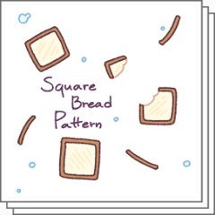 square bread pattern - CLIP STUDIO ASSETS