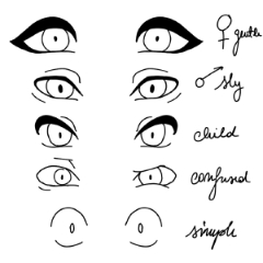 eye references - CLIP STUDIO ASSETS
