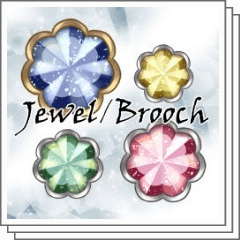 [24hr 50CP] Brooch Set - CLIP STUDIO ASSETS