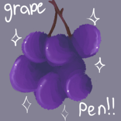 grape pen - CLIP STUDIO ASSETS