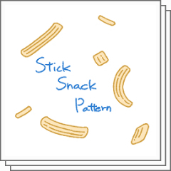 stick snack pattern - CLIP STUDIO ASSETS