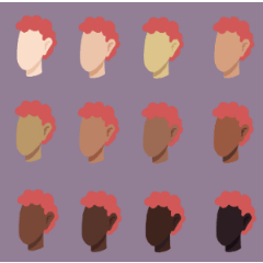 Skin Colors Palette - CLIP STUDIO ASSETS