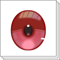 Red eye - CLIP STUDIO ASSETS
