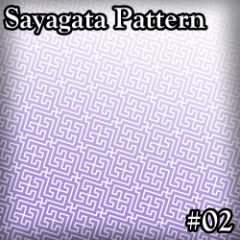 Sayagata 圖案 #02 - CLIP STUDIO ASSETS