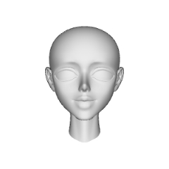 Nymph Head - CLIP STUDIO ASSETS