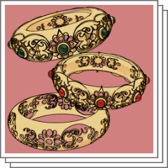 Bangles - CLIP STUDIO ASSETS