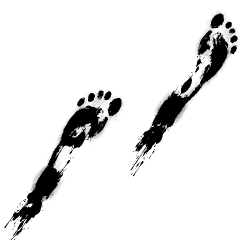 dirty footprint - CLIP STUDIO ASSETS