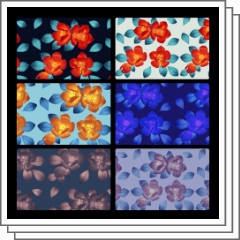 Handmade flower pattern - CLIP STUDIO ASSETS