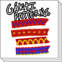 GÁKTI PATTERNS - CLIP STUDIO ASSETS