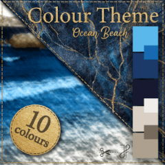 Colour Theme - Ocean Beach 1.0 JF - CLIP STUDIO ASSETS