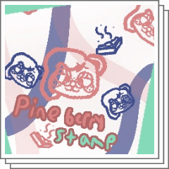 [FF] Pineberry Stamp [FREE 48 HOURS] - CLIP STUDIO ASSETS