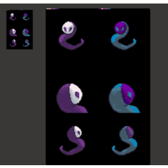 Fakemon free use, Ue,íkmó - CLIP STUDIO ASSETS