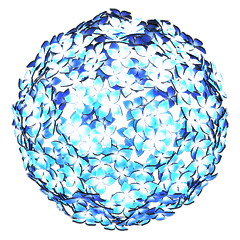 Flower Ball 3D - CLIP STUDIO ASSETS