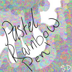 Pastel Rainbow Pen - CLIP STUDIO ASSETS