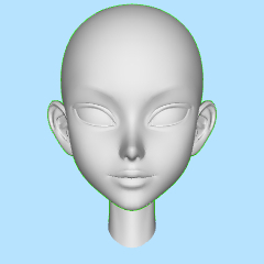 Carrie Headshape - CLIP STUDIO ASSETS