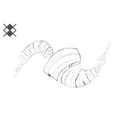 Vertical roll horizontal brush - CLIP STUDIO ASSETS