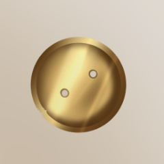 Gold Button - CLIP STUDIO ASSETS