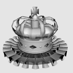 Frill Crown - CLIP STUDIO ASSETS