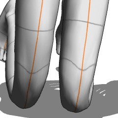 Male pose: back prob - CLIP STUDIO ASSETS