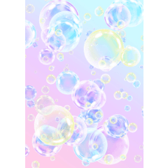 BG colorful bubbles - CLIP STUDIO ASSETS
