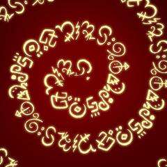 Magic Rune Ribbon - CLIP STUDIO ASSETS