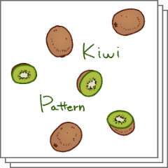 kiwi pattern - CLIP STUDIO ASSETS