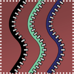 Zipper Curve 2 - CLIP STUDIO ASSETS