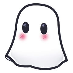 블러싱 고스트 - CLIP STUDIO ASSETS