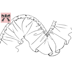 Just plain ruffles everywhere - CLIP STUDIO ASSETS